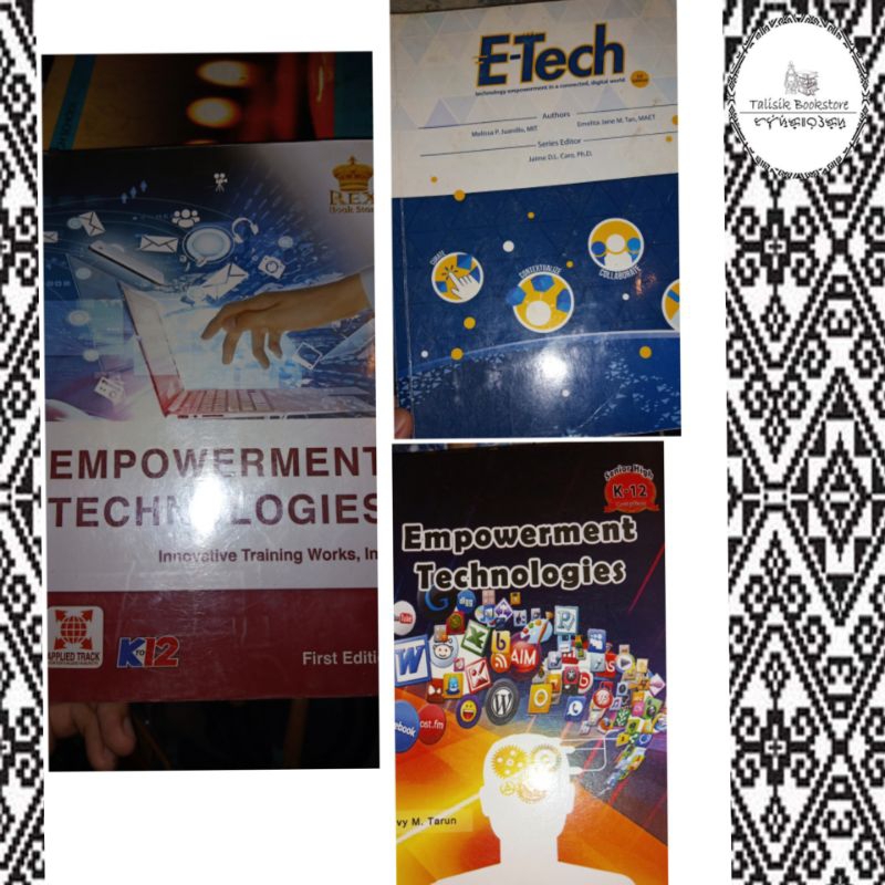 Original Empowerment Technologies Books Senior High/SHS humss, stem ...