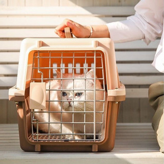 Dog Cage Carrier Large Pet Carrier Travel Cage Cat Cage Airline ...