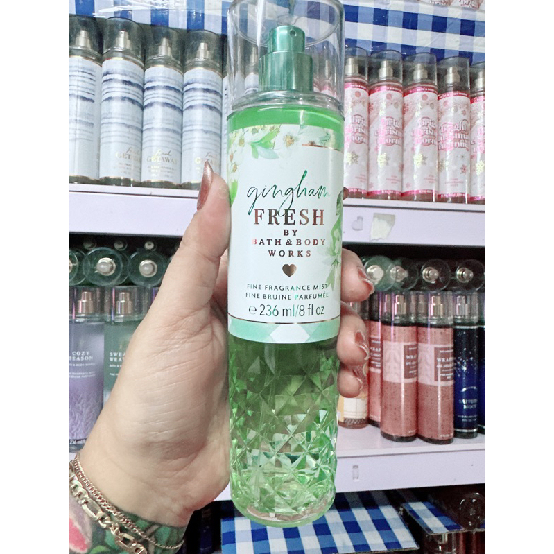 Bath & Bodyworks Gingham Fresh 236ml | Shopee Philippines