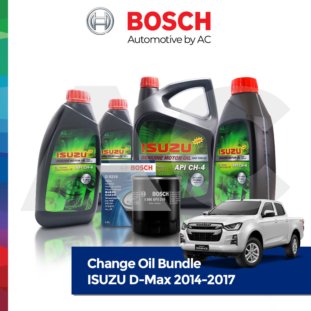 CHANGE OIL BUNDLE FOR ISUZU DMAX 2014-2017 7L ISUZU XTRM SAE 15W-40 ...
