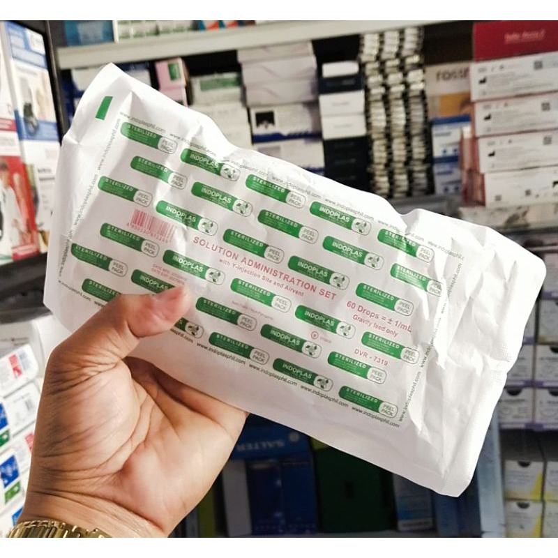 SOLUTION ADMINISTRATION SET WITH Y-INJECTION SET AND AIRVENT(INDOPLAS ...