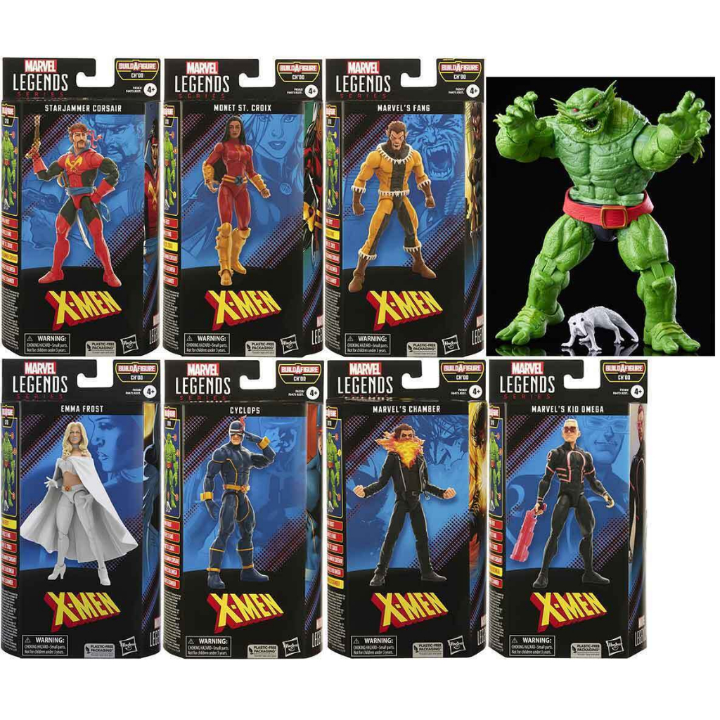 Hasbro Marvel Legends X-men Wave BAF Ch'od | Shopee Philippines