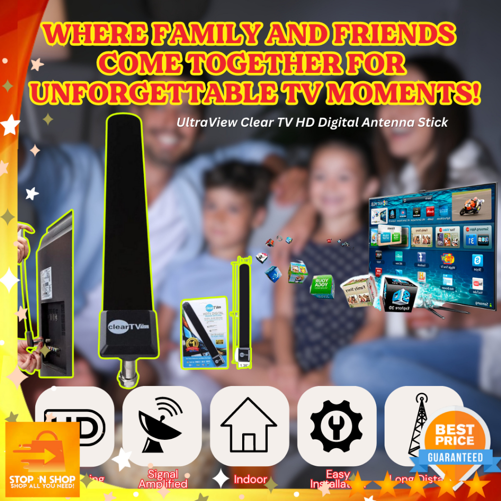 HD Clear TV Key Digital | Pickup More Channels Signal Booster | TV ...