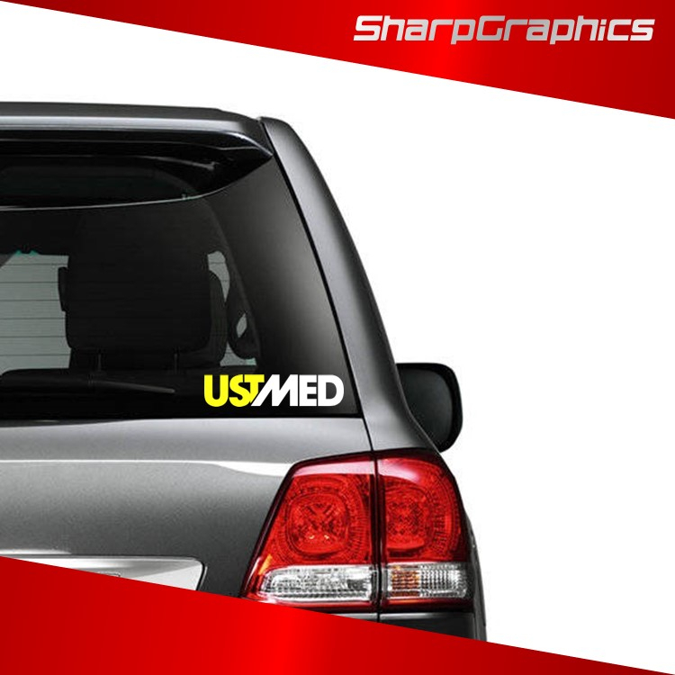 UST MED University School Laptop Car Sticker Decal | Shopee Philippines