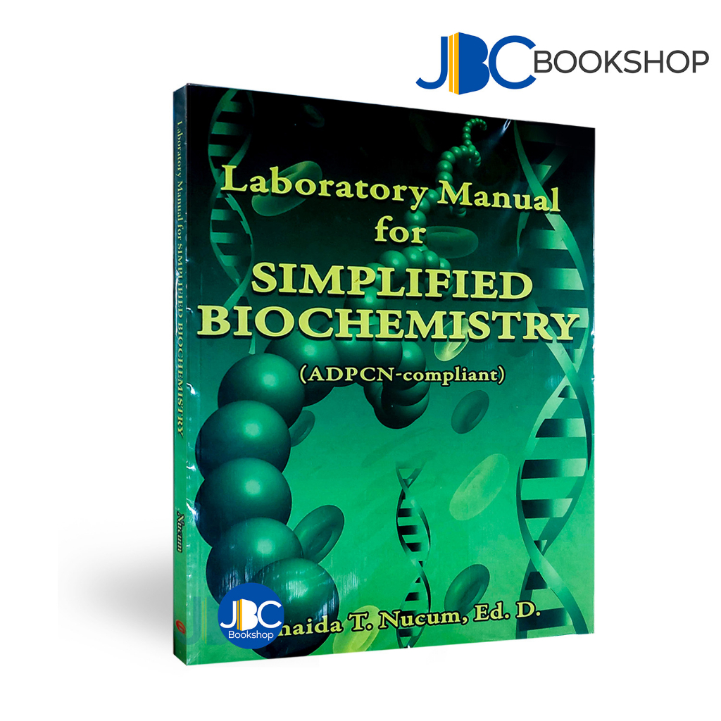Laboratory Manual for Simplified Biochemistry by Nucum | Shopee Philippines