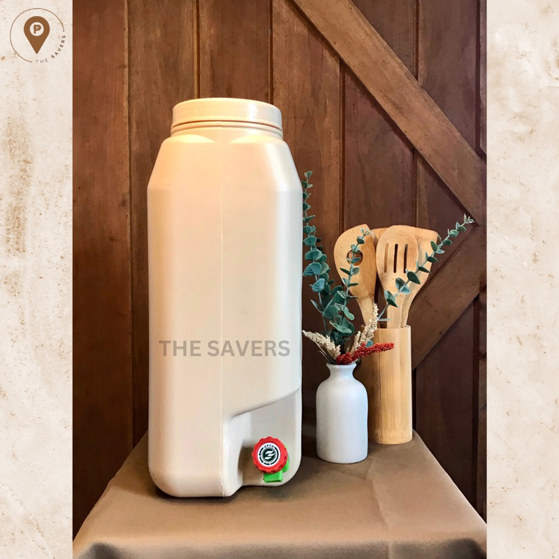 AESTHETIC BEIGE COLOR WATER CONTAINER 20 LITERS ROTARY Limit your order ...
