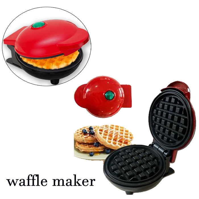 Mini Electric Waffles Maker Non-Stick Plates Waffles Maker Bubble Egg ...