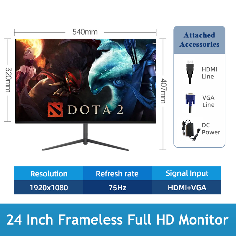 high-definition Computer Monitor Original Brand Gaming Monitor 27/24/22 ...