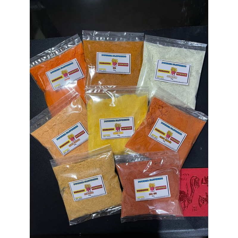 50g PREMIUM FRIES FLAVORING POWDER 50G | Shopee Philippines