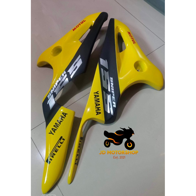 Belly Pan for Sniper 155 (for Stock Footrest w/ stianless bolts ...