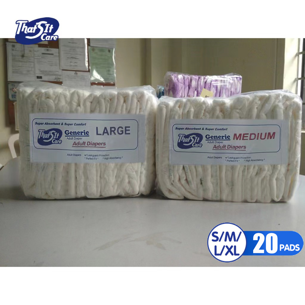 Imported Premium Japan Adult Diapers Tape 20pcs per pack S/M/L/XL Adult ...