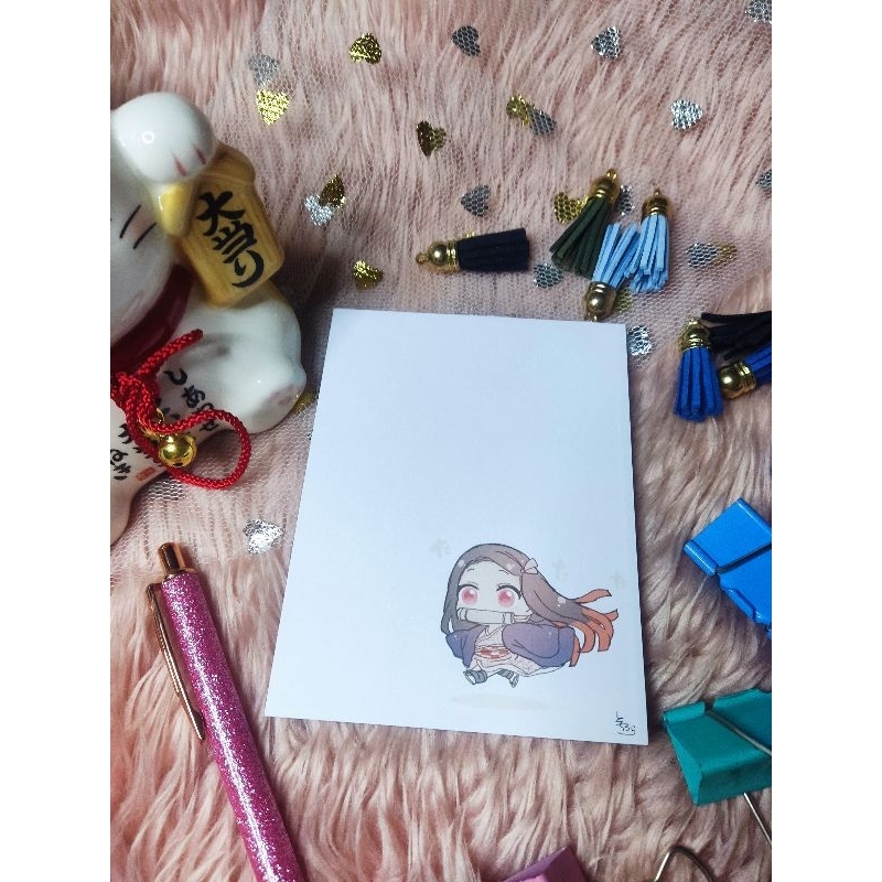 Nezuko | Demon Slayer| Nezuko kamado | notepads | cute notepads | memo ...