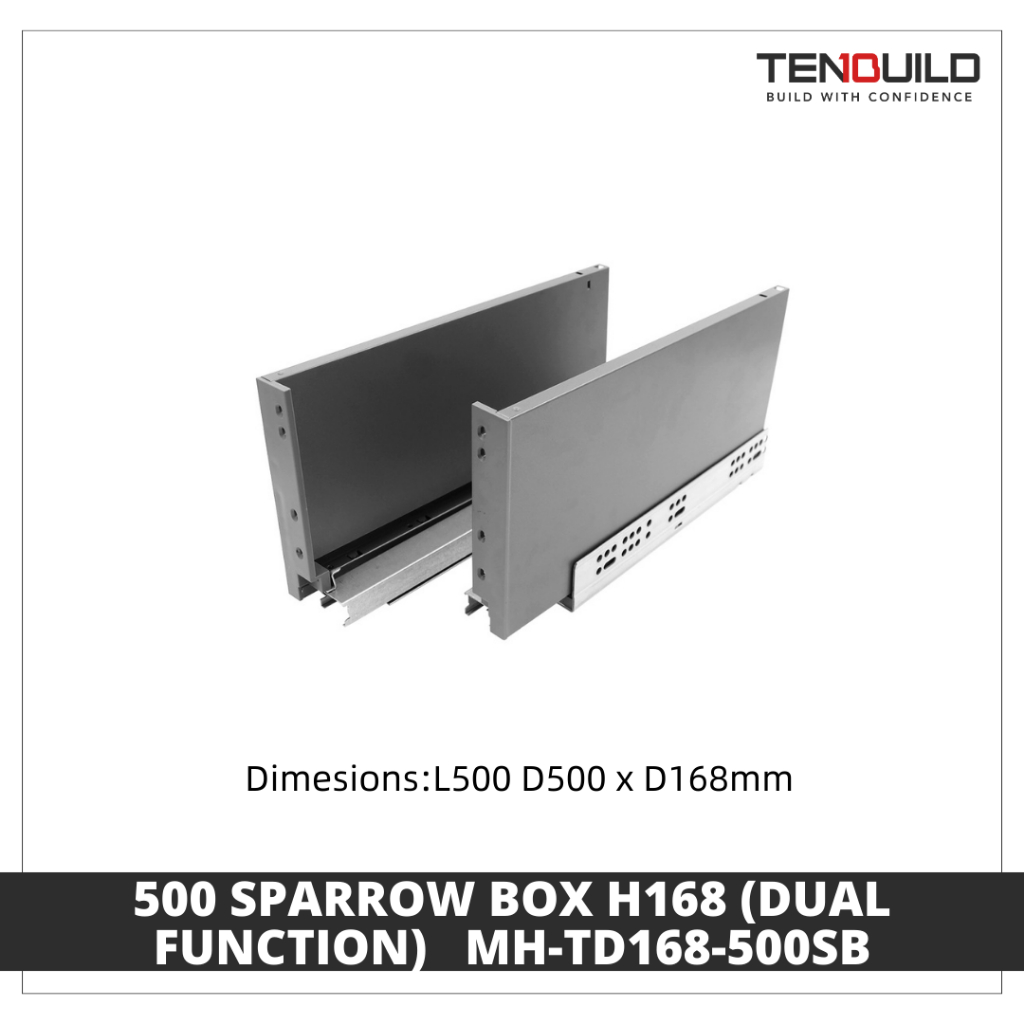 Tenbuild 500 Sparrow Box H168 (Dual Function) MH-TD168-500SB | Shopee ...