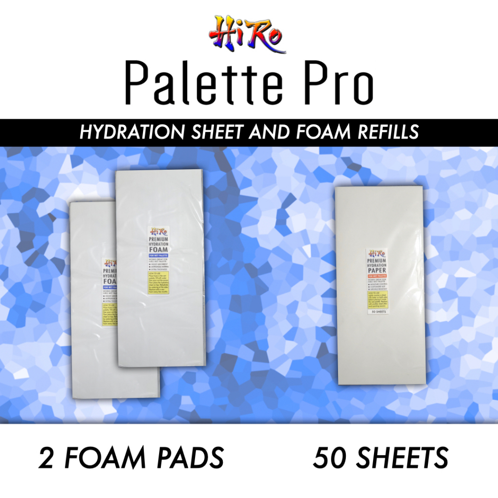 Hiro Palette Pro - Hydration Foam and Sheet Paper Refills | Shopee ...