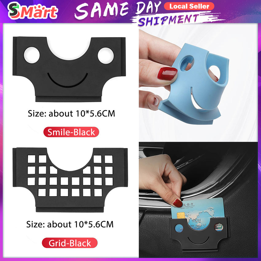 【In Stock】Car Card Holder Voucher Storage Box Ic Card Holder Car ...