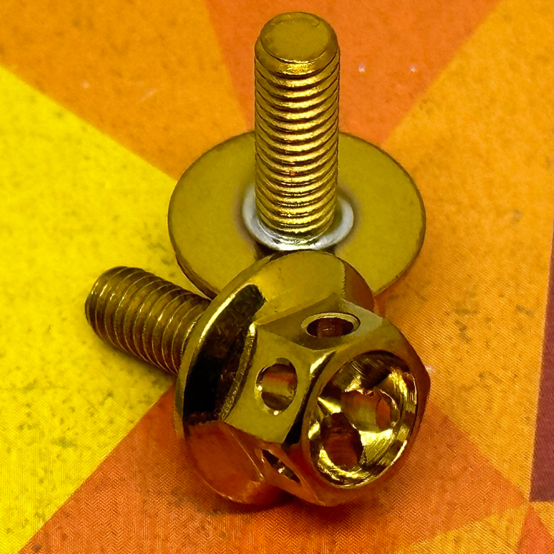 Heng Brake Fluid Bolt 4x12 and 4x15 Flower Type | Shopee Philippines