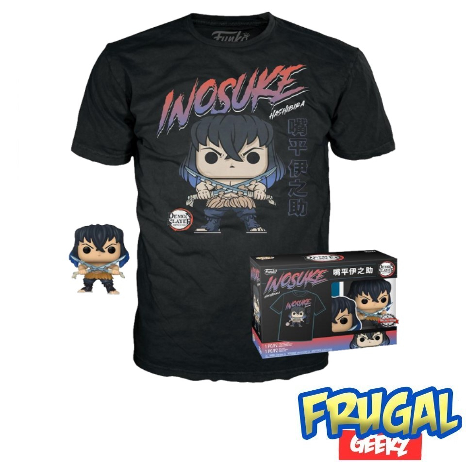 Funko Pop! Demon Slayer - Inosuke Hashibira Unmasked Special Edition ...