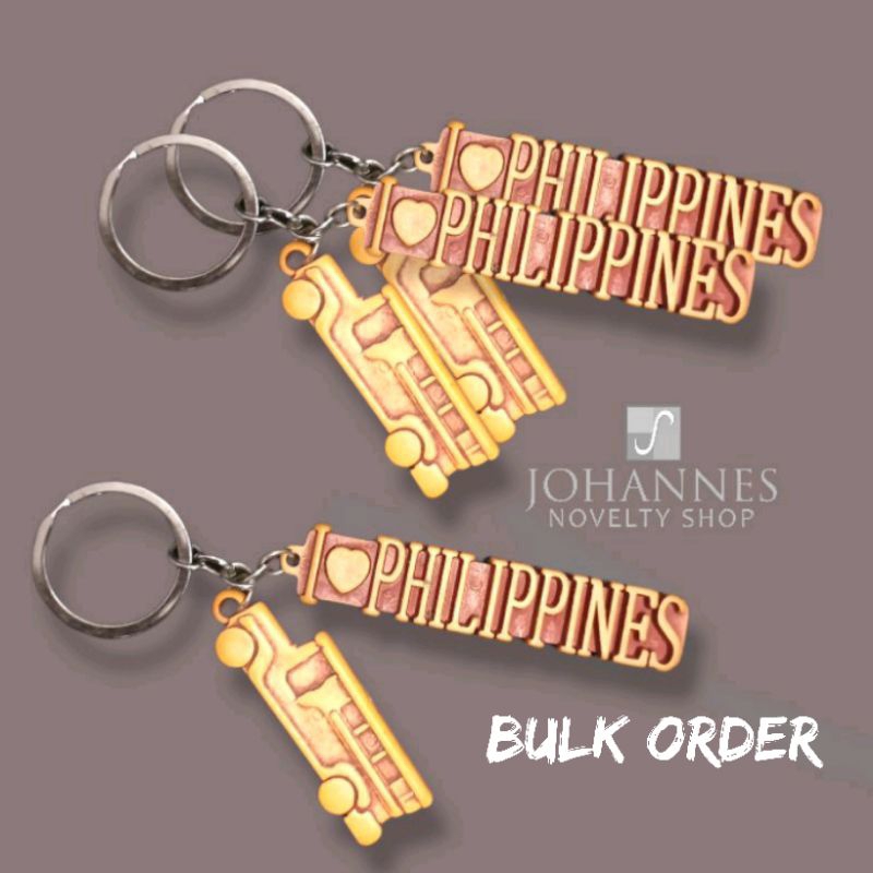 BULK ORDER 300 Pcs Philippine Souvenir Keychain - Jeepney | Shopee ...