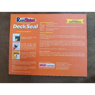 RAIN OR SHINE DECK SEAL COLOR CHART COMPLETE GUIDE FOR COLORS ...