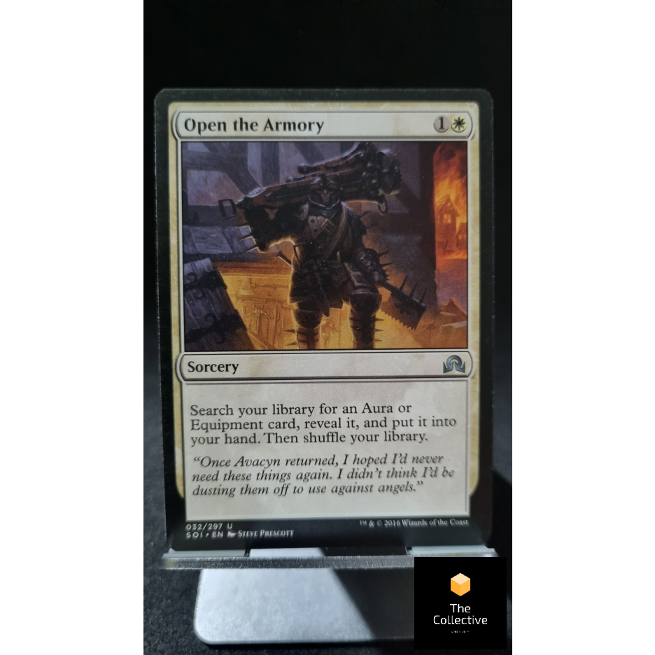 Magic the Gathering - MTG Card Game - Open the Armory [WHITE] / [ID ...