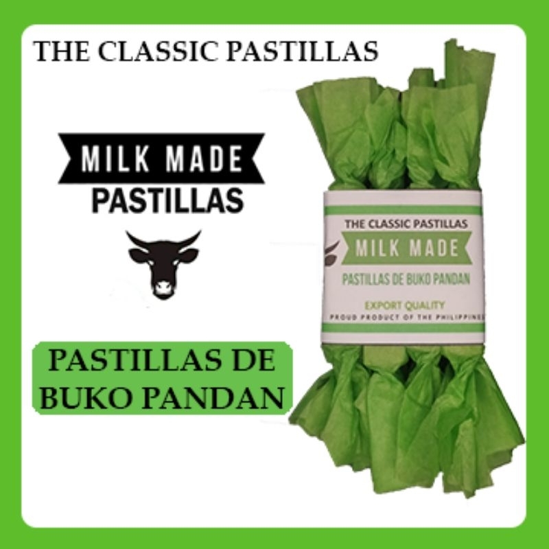 MILKMADE PASTILLAS de Buko Pandan Pasalubong | Shopee Philippines