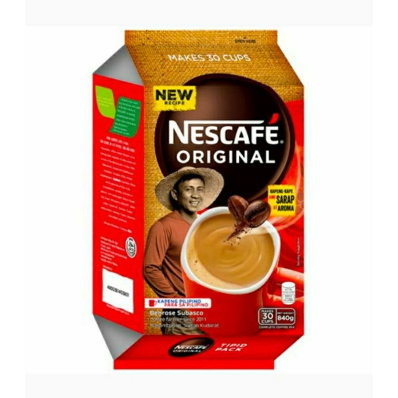 Nescafe Original Coffee Mix 28grams x 30pcs singles | Shopee Philippines