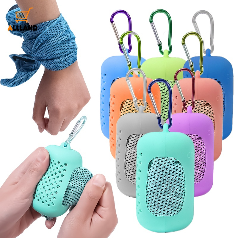 Portable Outdoor Sports Towel Quick Drying Silica Gel Microfiber Gym ...