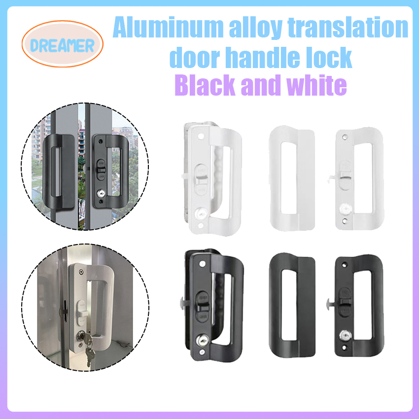 Aluminium 798/900 Sliding Door/Windows Handle Lock Set Double-Page ...