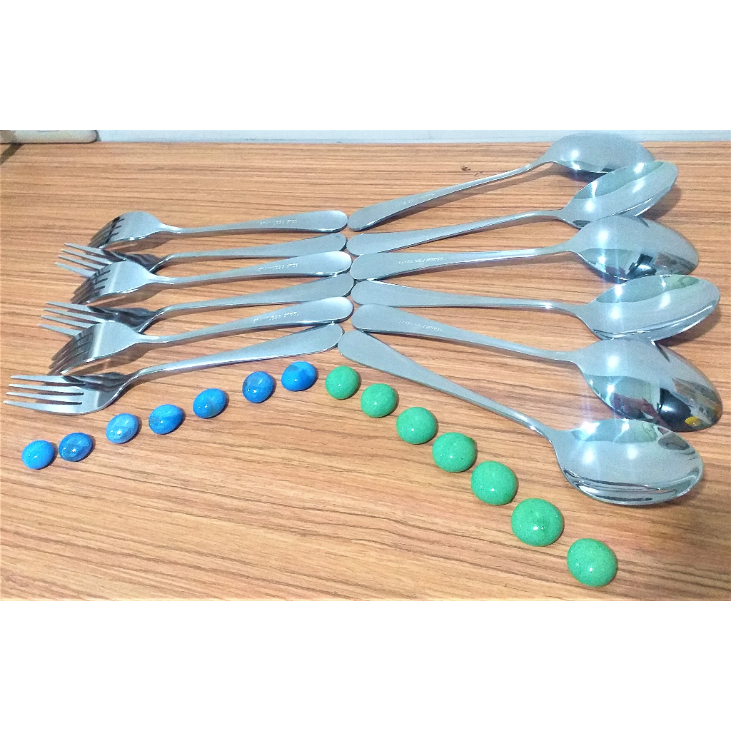 Spoon and Fork/Cutlery Set (6pcs & 12pcs) | Shopee Philippines
