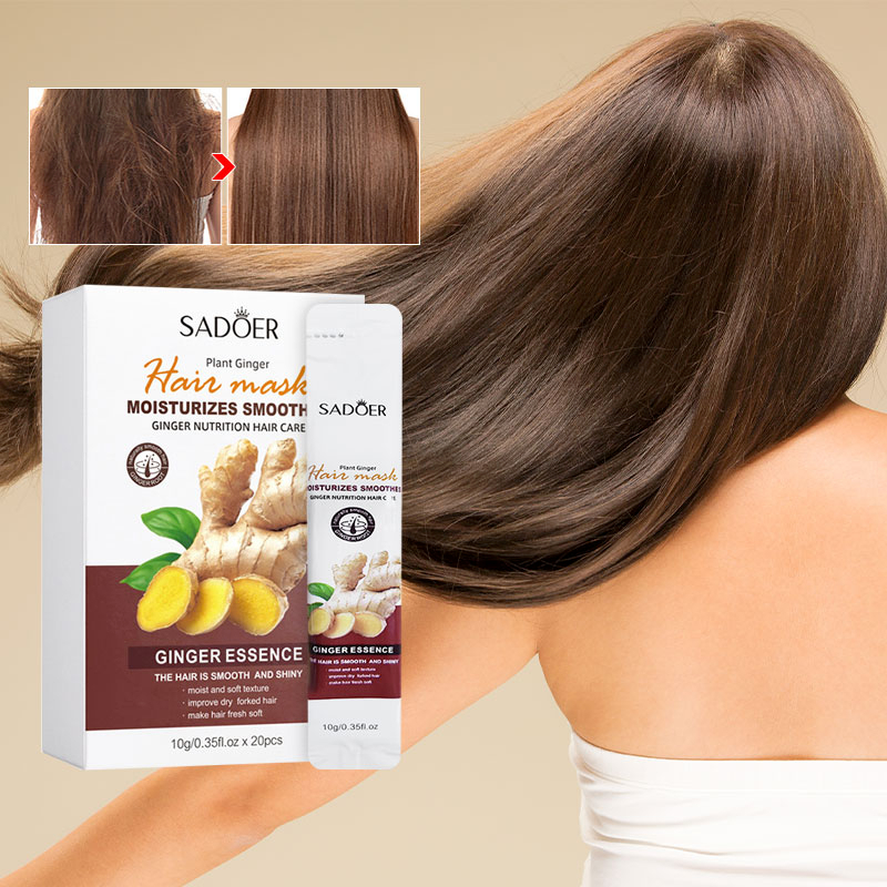 NEW!! SADOER PLANT GINGER HAIR MASK SMOOTHES 1pc | Shopee Philippines