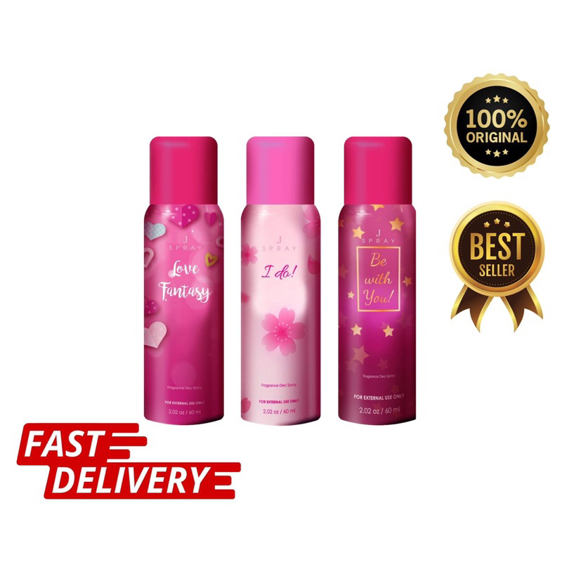 J Spray Parfum Fragrance for Female 60ml | Shopee Philippines