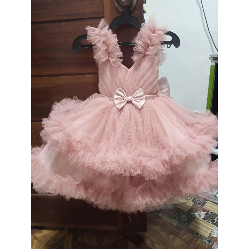 2 Layered Ruffles Pleated Design with Ribbon | Shopee Philippines