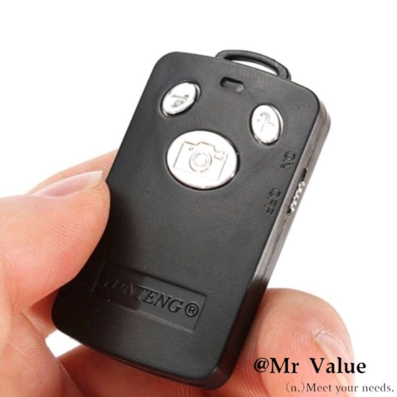 Mr Value Yunteng Rechargeable Bluetooth camera Remote Shutter For Phone ...
