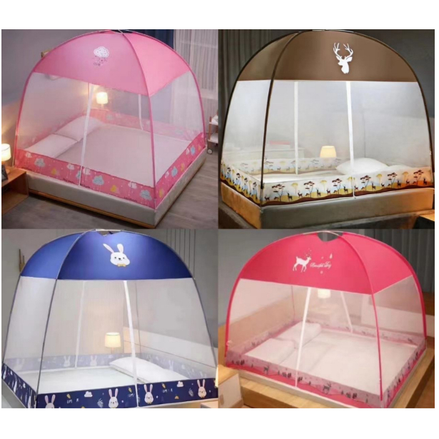 Mosquito net easy installation 1.8m anti-fall bracket tent household ...