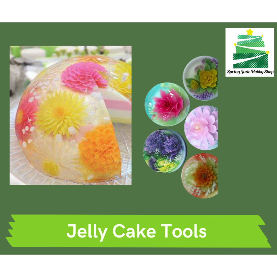 3D Jelly Flower Art Tools Russia Nozzle Cake Decorating Tools Jelly ...