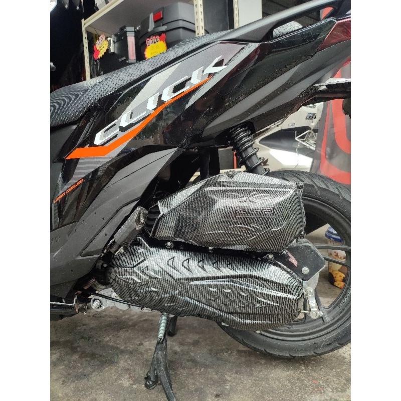 HONDA CLICK V2 V3 V4 CRANK CASE GARNISH AND AIR FILTER COVER GARNISH ...