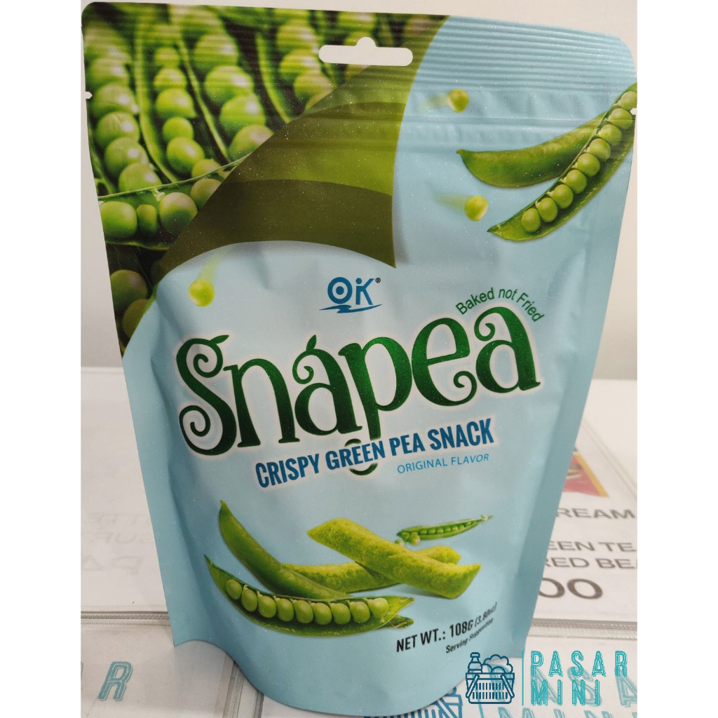 Snapea Crispy Green Pea Snack Original, Cheese, Hot & Spicy 108g ...