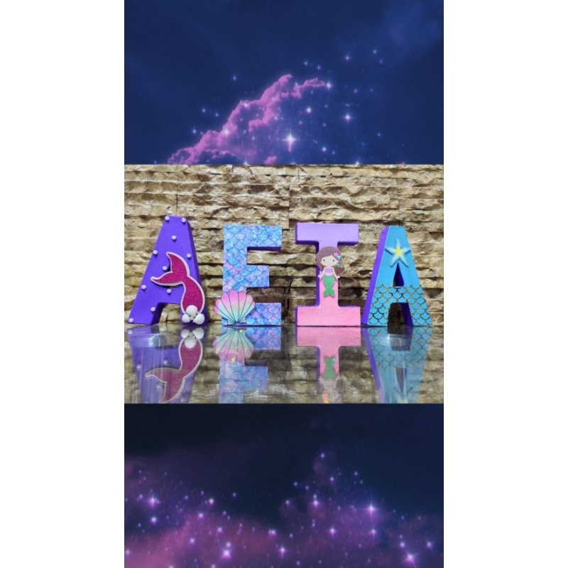 Customized Letter Standee A-Z Numbers and special char | Shopee Philippines