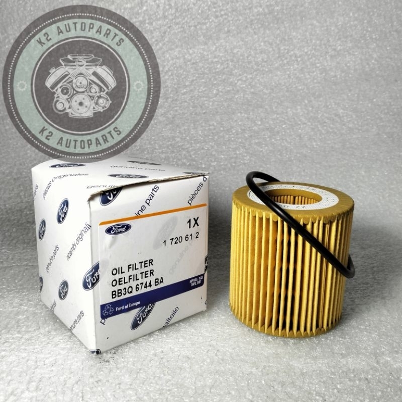 Elem Oil Filter BB3Q-6744-BA for EVEREST and RANGER 2.2-2.3 | Shopee ...