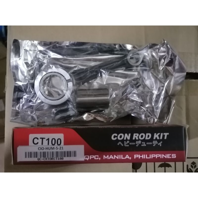 CT100 CONNECTING ROD KIT TDR/SABER/VORMAX BRAND | Shopee Philippines
