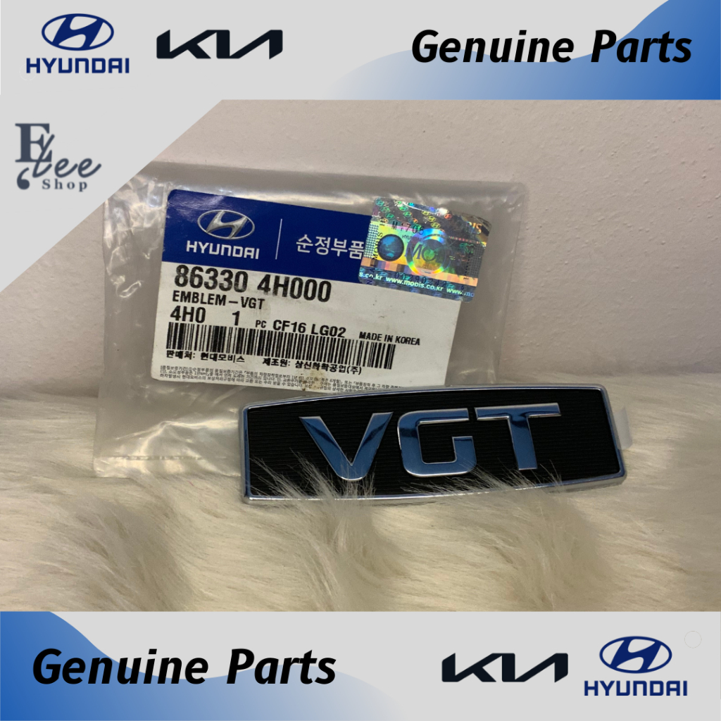VGT - EMBLEM LOGO STICKER 863304H000 for Grand Starex | Shopee Philippines
