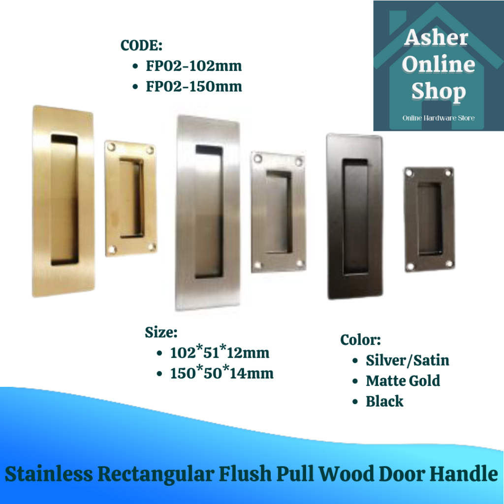 Sliding Door Handle Recessed Flush Door Handle Hidden Door Handle Flush ...