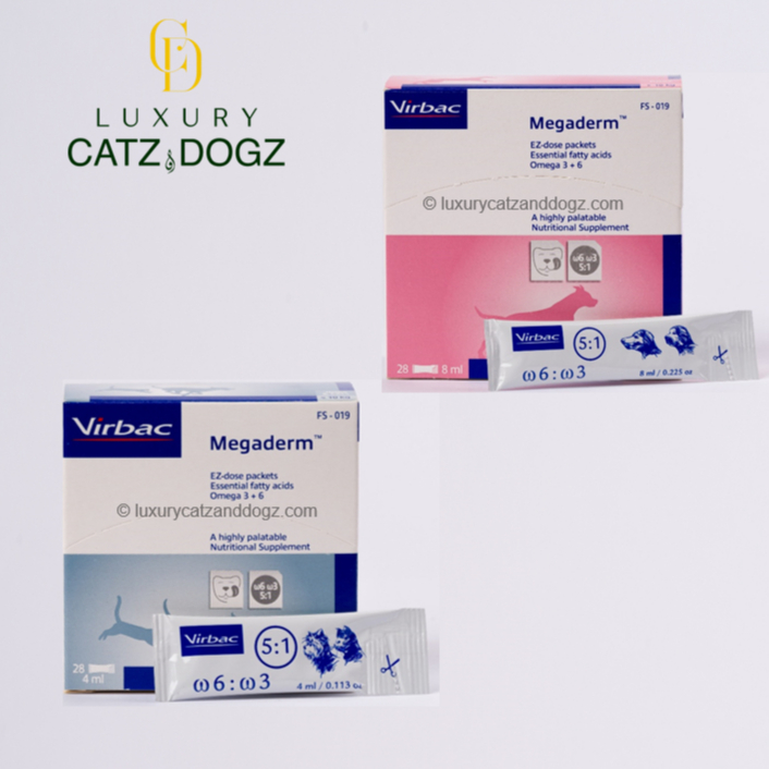 Virbac Megaderm 4ml & 8ml I 1 box (28 sachets) | Shopee Philippines