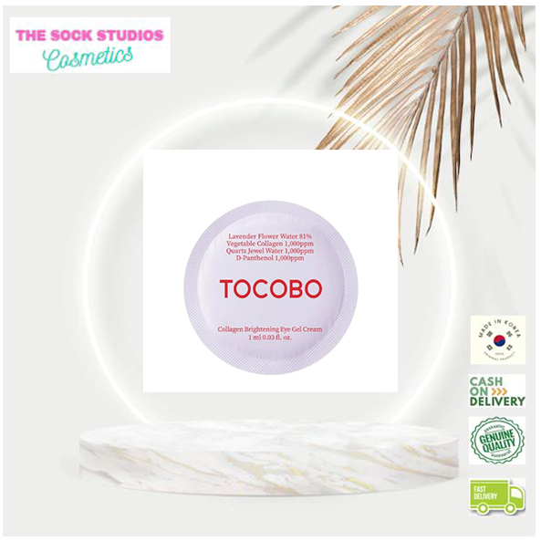 TOCOBO - Collagen Brightening Eye Gel Cream 1ml | Shopee Philippines