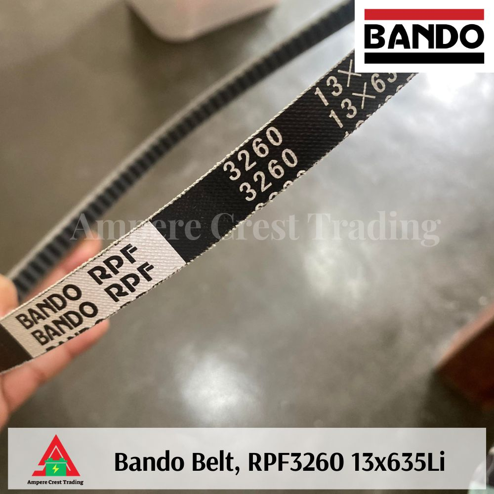 Bando Cogged Belt RPF3260 RPF-3260 | Shopee Philippines