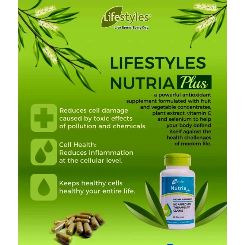Nutria Plus 60 Capsules Original and Authentic Product of Canada by ...