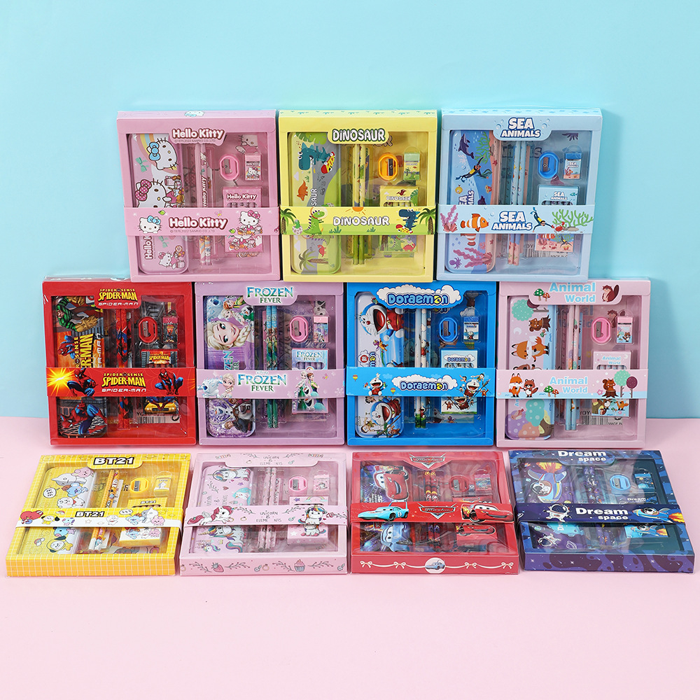 12 in1 School Stationery Set For Student Children Gifts Birthday Gift ...