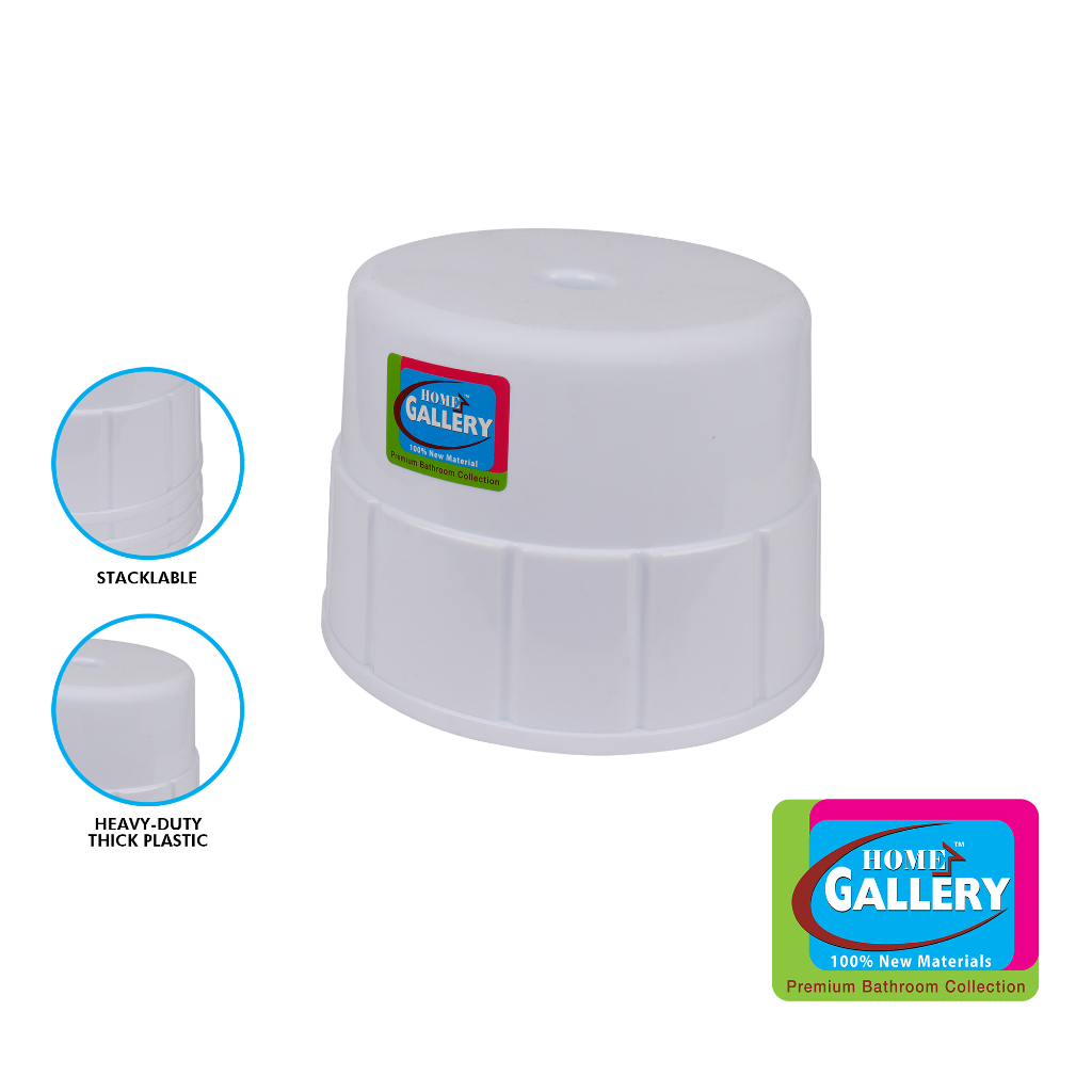 Home Gallery Laundry Stool Big Single Step Stool for Kids, Adults in ...