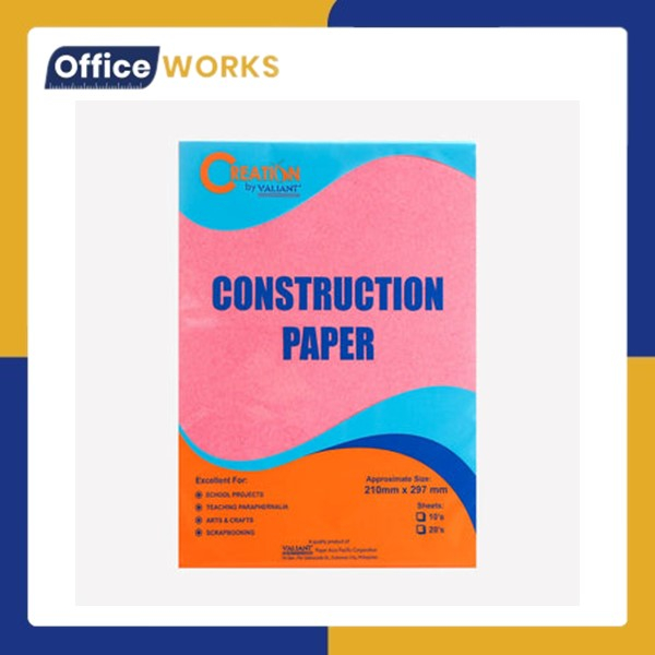 Construction Paper 10''s / 20's sold per packs | Shopee Philippines