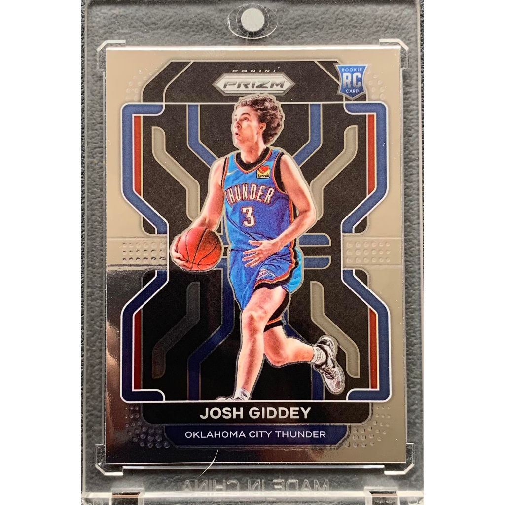 Josh Giddey Inserts Parallel COlored Numbered NBA CARDS | Shopee ...